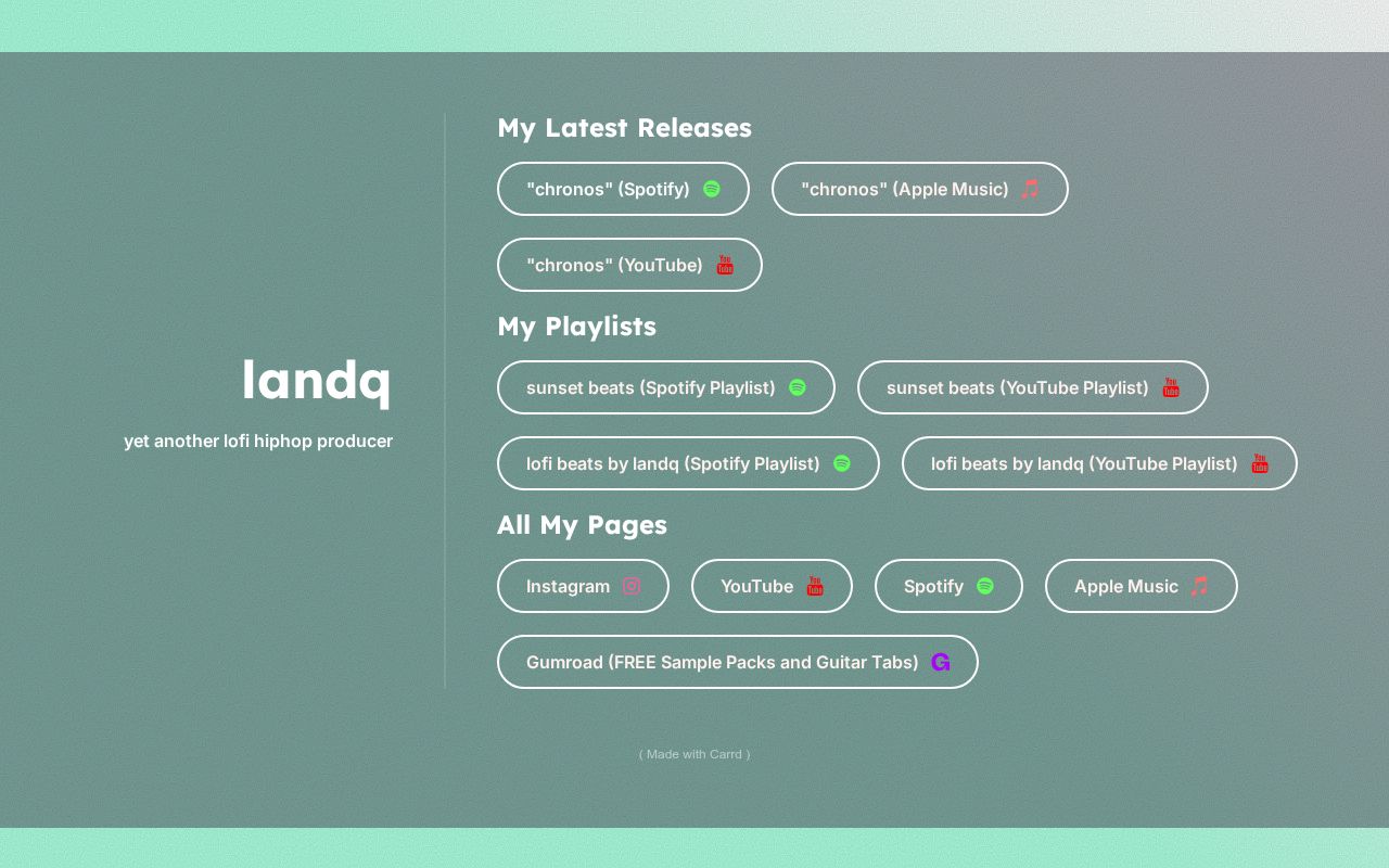 landq landing page